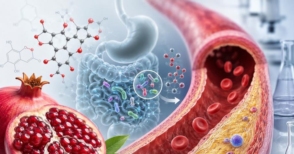 Pomegranate-derived urolithin A may help reduce artery inflammation and ...